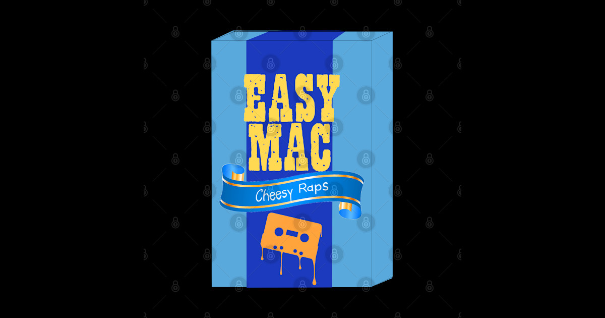 Easy Mac with the Cheesy Raps pocket logo - Mac Miller - Sticker ...