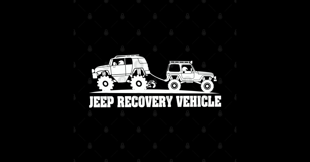 JEEP RECOVERY VEHICLE - Fj - Sticker | TeePublic