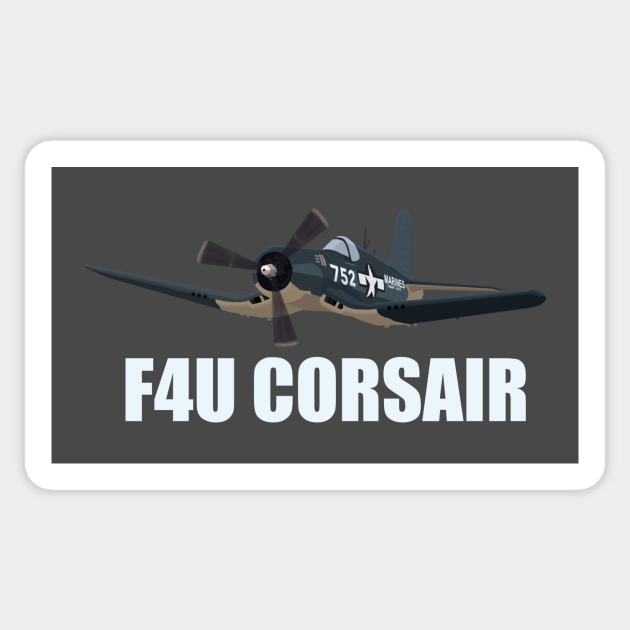 F4U Corsair - Corsair - Sticker | TeePublic