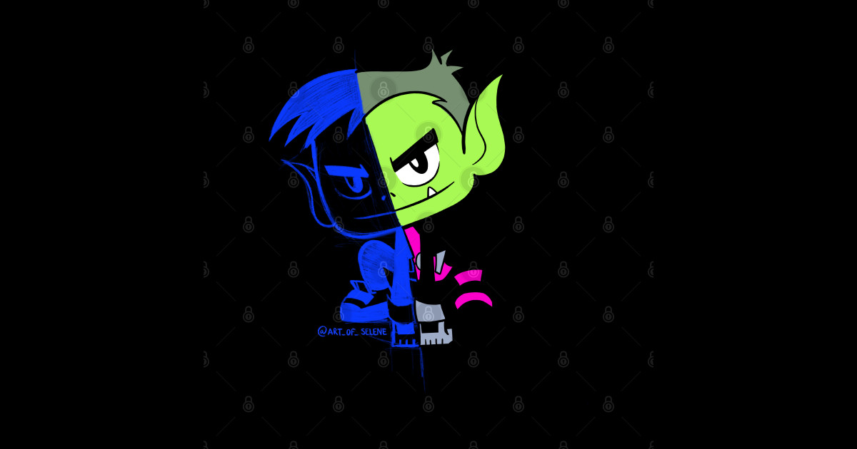 Beast boy - Teentitansgo - Sticker | TeePublic