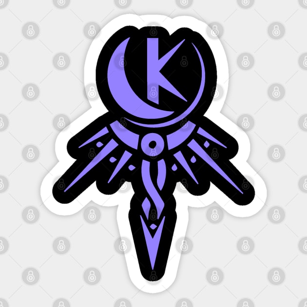 K Sword Logo - Belly Dance - Sticker | TeePublic