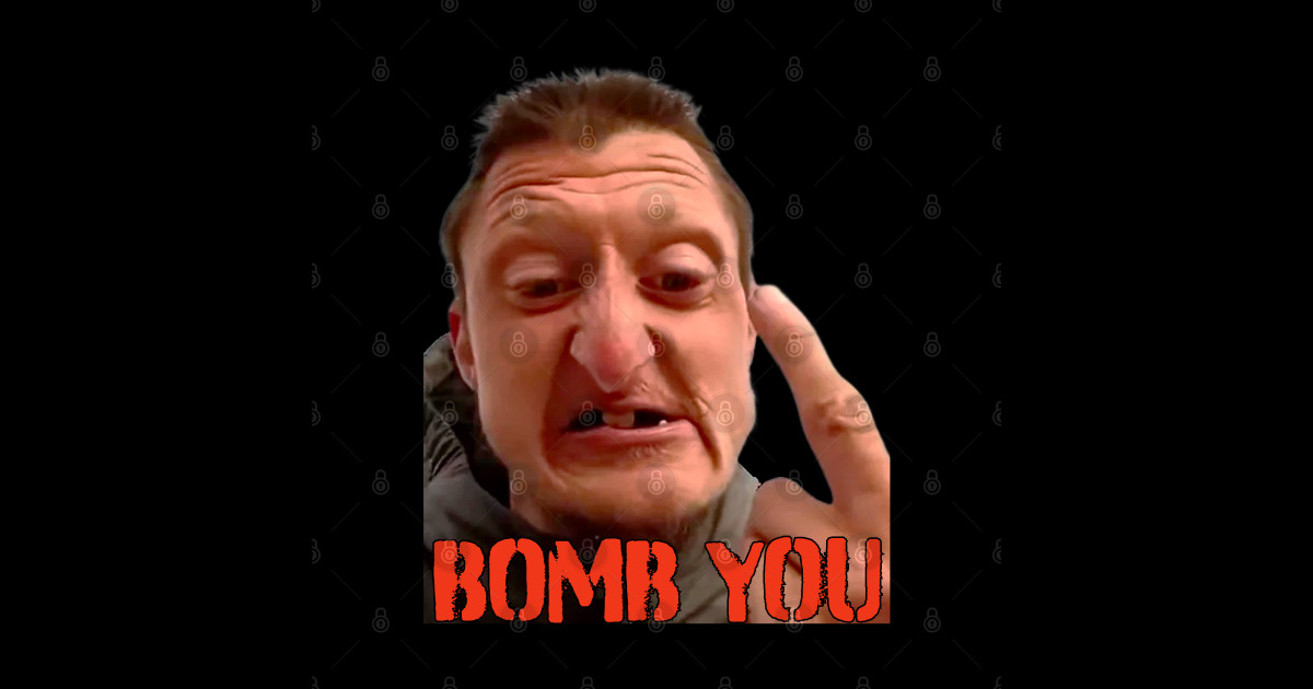Daniel Larson Bomb You - Daniel Larson - Sticker | TeePublic
