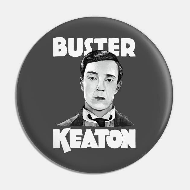 Buster Keaton Illustration Portrait by burro tees! - Buster Keaton ...