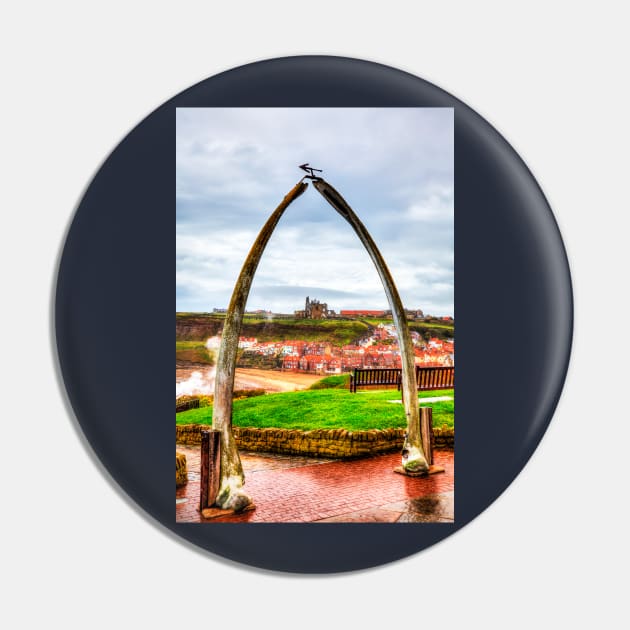 Whitby Whale Bones Arch Framing Whitby Abbey And Church - Paul Thompson ...