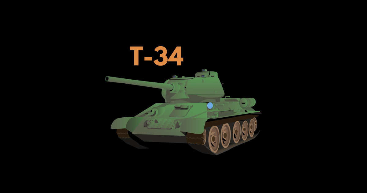 Soviet T-34 Tank - T 34 - Posters and Art Prints | TeePublic