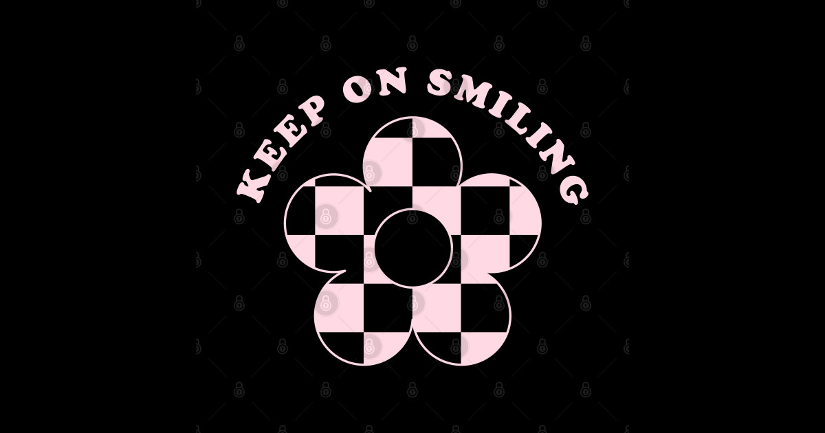Keep on smiling! Aesthetic self love affirmations! Pink aesthetic art ...