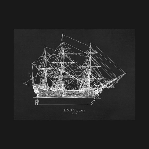 HMS Victory ship plans. 18th century Lord Nelson ship - P - Hms Victory ...