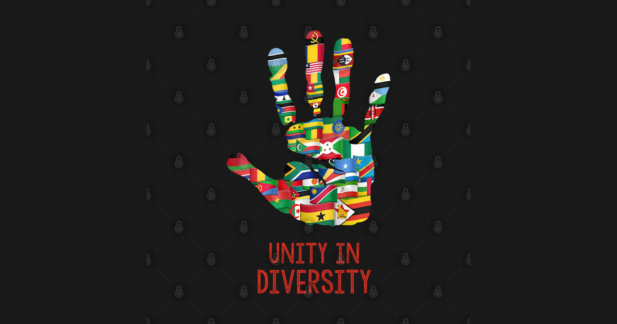 Unity in Diversity - Diversity - T-Shirt | TeePublic