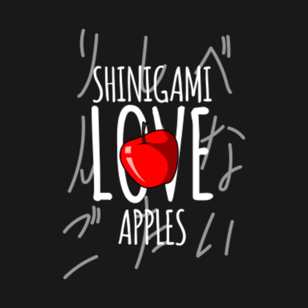 Shinigami love apples - Death Note - T-Shirt | TeePublic