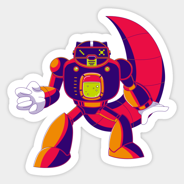 SKUNK BOT 2000 - Robot - Sticker | TeePublic