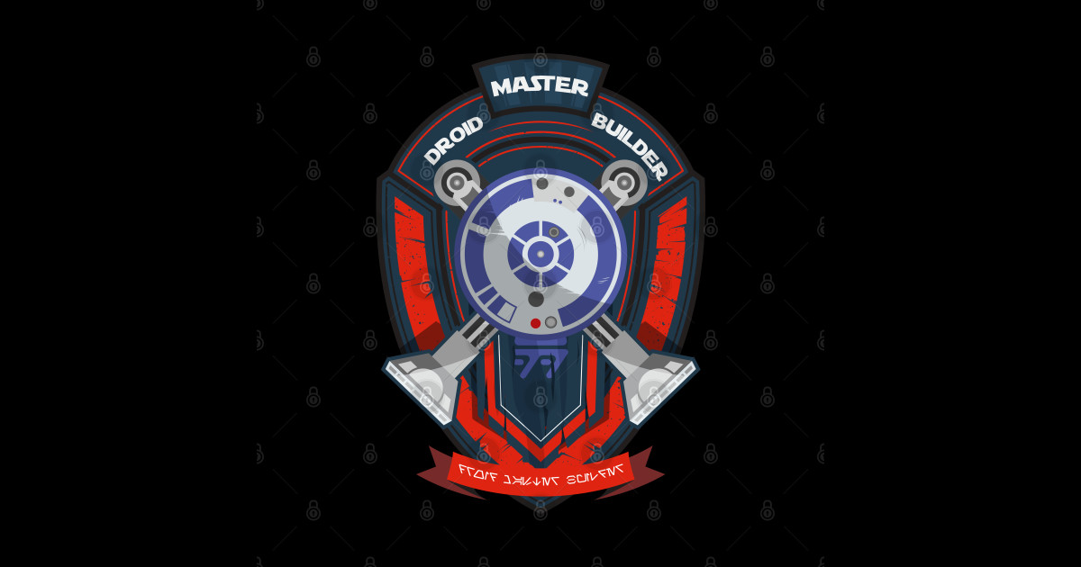 Master Droid Builder - Droid Builder - Sticker | TeePublic
