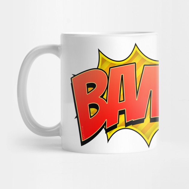 Bam Comic Book Emoji - Emoji - Mug | TeePublic