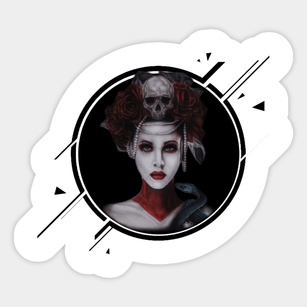 Red Queen - Gothic - Sticker | TeePublic