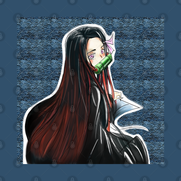 nezuko the kawaii waifu in demon slayer - Kimetsu No Yaiba - Mug ...