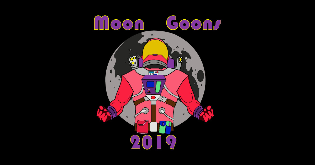 Moon Goons 2019 - Moon - Sticker | TeePublic