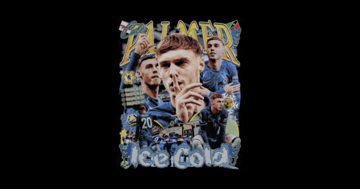 Cole Palmer - Cold as Ice - Cole Palmer - Sticker | TeePublic