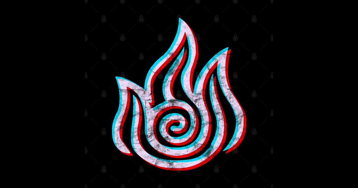 Avatar the Last Airbender Fire Nation Symbol 3D - Avatar The Last ...
