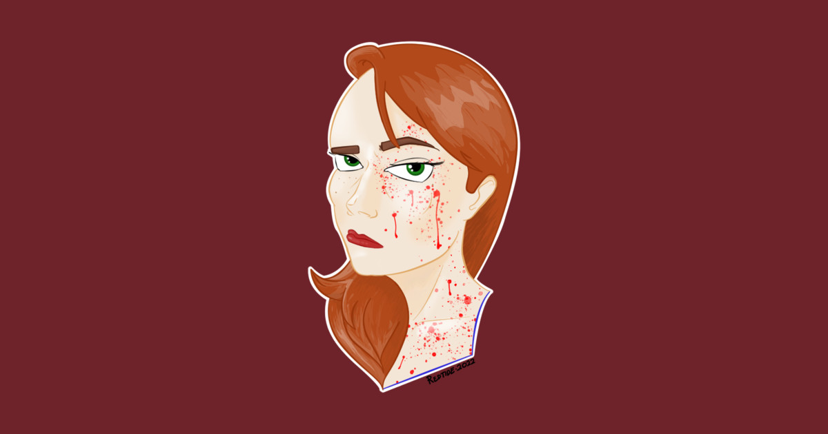 Bloody Good Self Portrait - Blood - T-Shirt | TeePublic