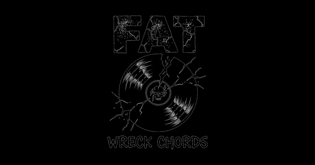 Wreck Record // Vintage Classic Logo - Record Label - Sticker | TeePublic