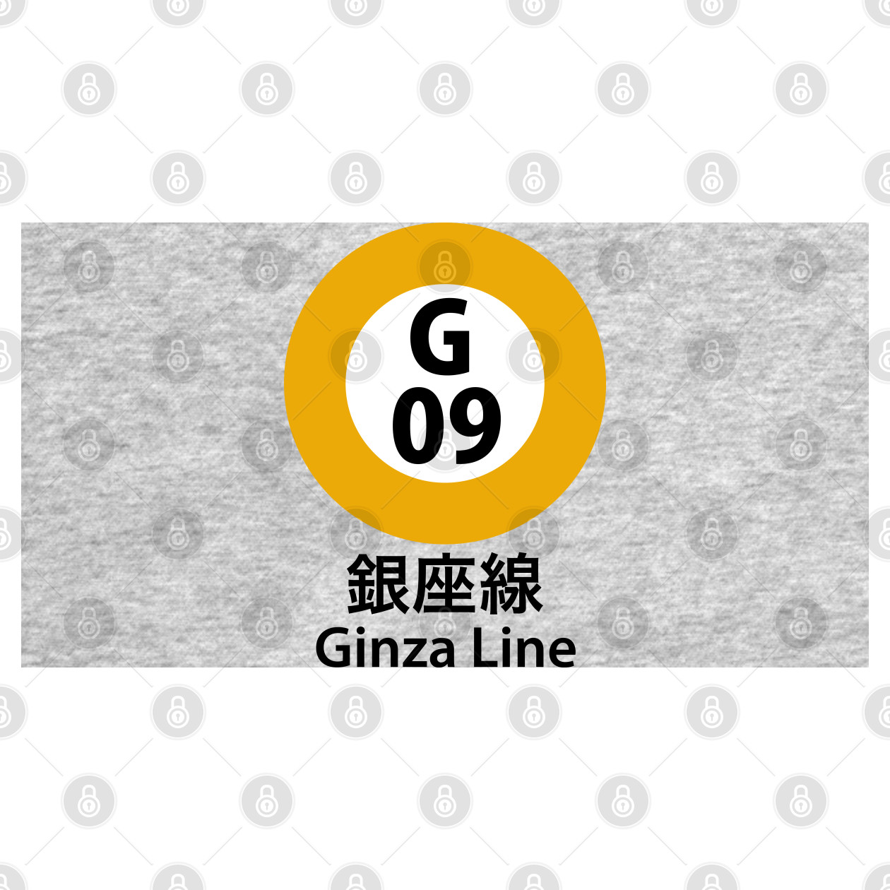 Tokyo Ginza Line - Tokyo - T-Shirt | TeePublic