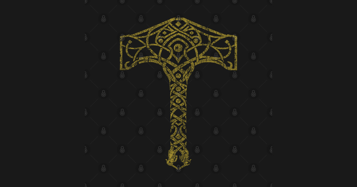 GOW:R Mjolnir Rune - God Of War - T-Shirt | TeePublic