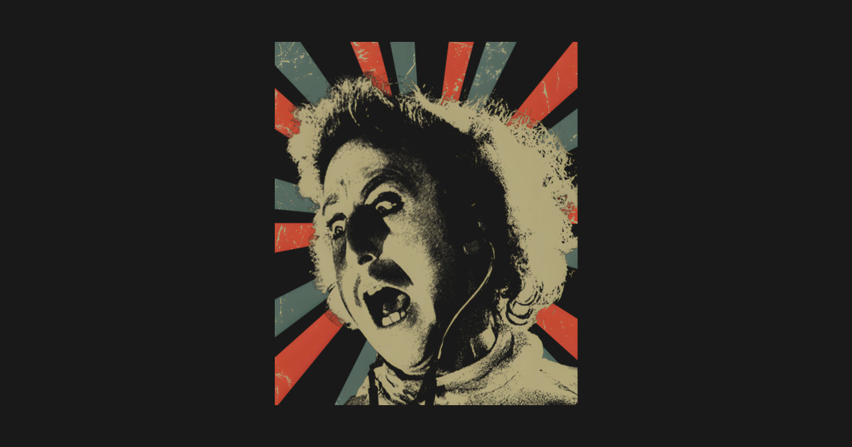 Gene Wilder Vintage Art - Gene Wilder Vintage Art - T-Shirt | TeePublic