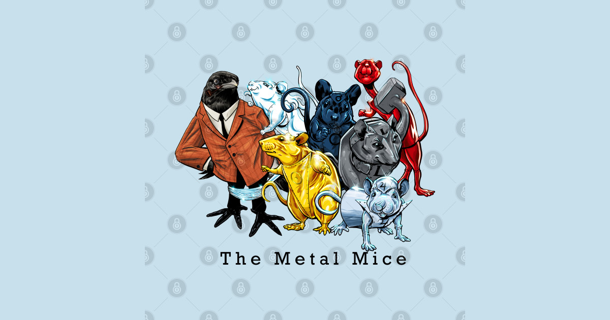 The Metal Mice - Dc Comics - T-Shirt | TeePublic