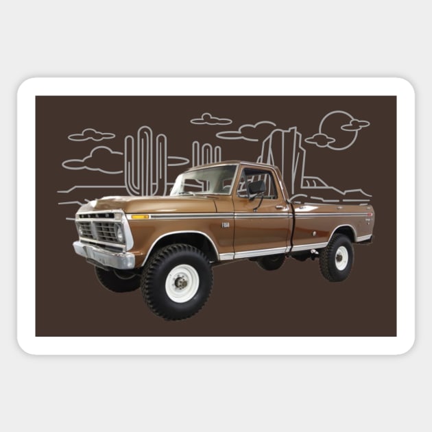 F250 OBS T-SHIRT - Ford - Sticker | TeePublic