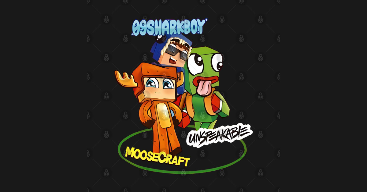Unspeakable , Sharkboy , Moosecraft , TBNRfrags Gamer - Unspeakable - T ...