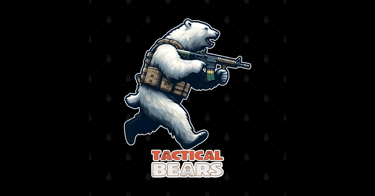 Tactical Bears - Tactical - Sticker | TeePublic