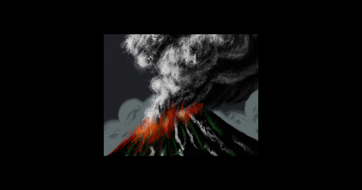 Majestic Eruption of Mount Etna - Mount Etna - Posters and Art Prints ...