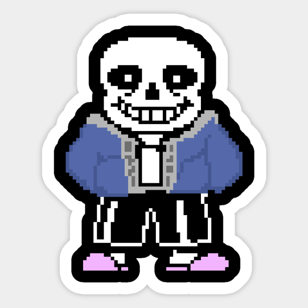 Sans - Undertale - Sticker | TeePublic