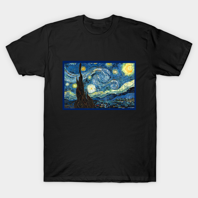 Starry Night - Starry Night - T-Shirt | TeePublic