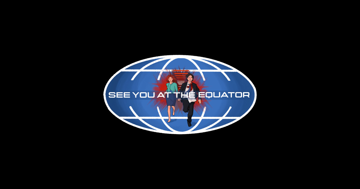 Meet you at the equator - Severance - Sticker | TeePublic