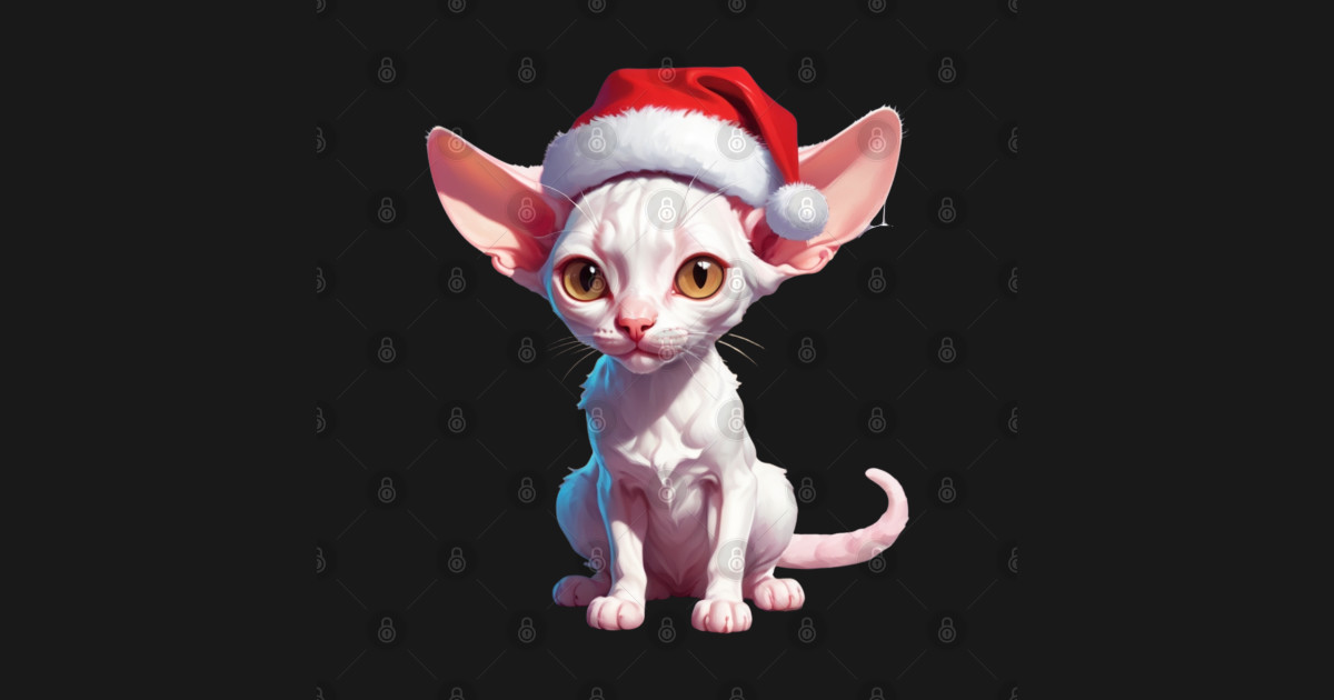 CHRISTMAS CORNISH REX - Christmas Cornish Rex - T-Shirt | TeePublic
