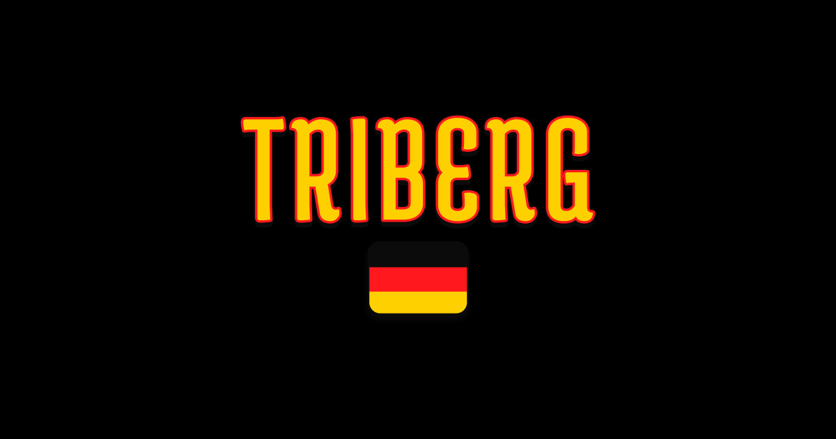 TRIBERG Germany Flag - Triberg - Sticker | TeePublic