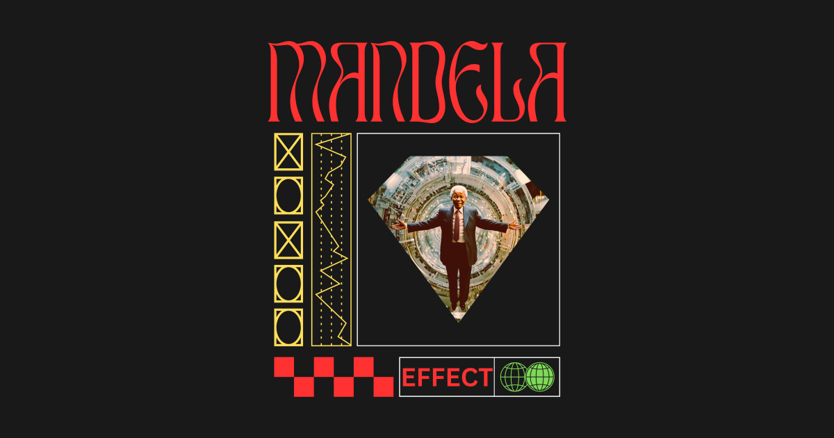 Nelson Mandela at CERN - Mandela Effect - T-Shirt | TeePublic