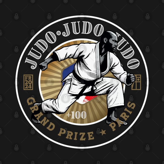 2024 - FRANCE - JUDO - GRAND PRIZE - PARIS - 1 - Judo - T-Shirt | TeePublic