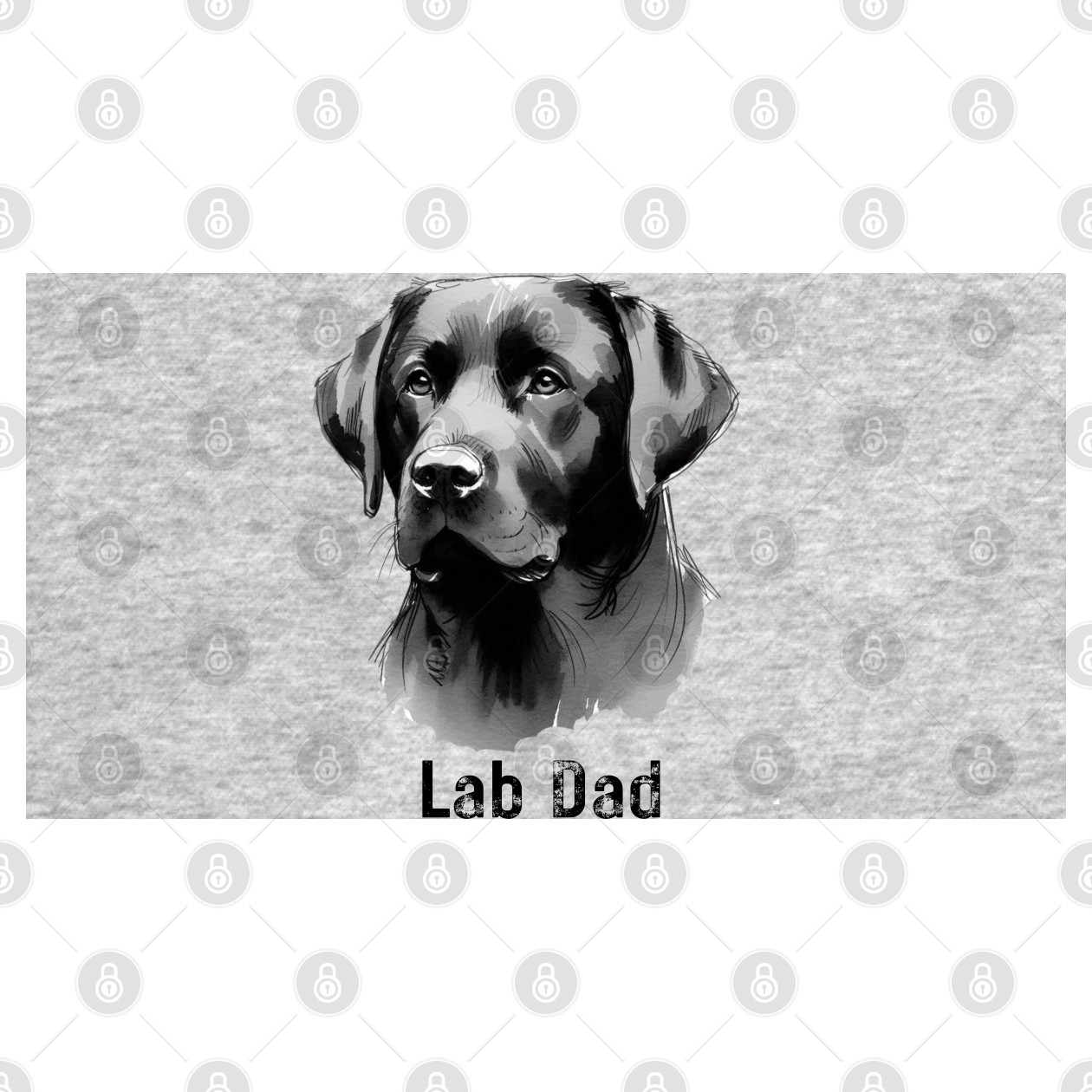 Lab Dad - Labrador Retriever Dad - T-Shirt | TeePublic
