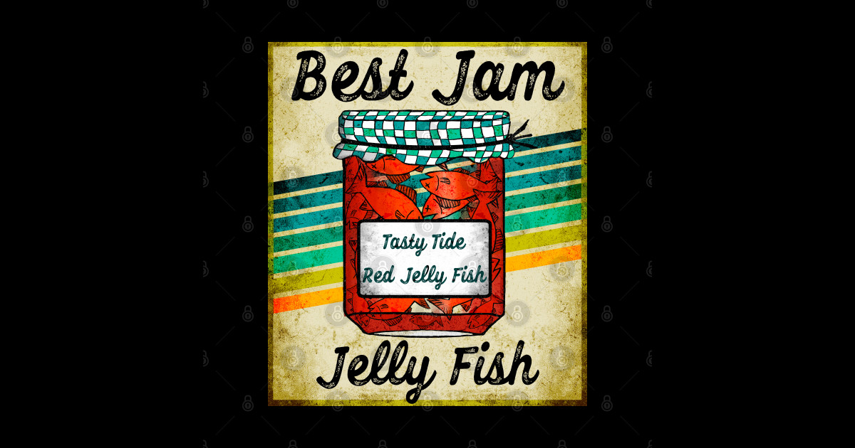 Best Jam Jelly Fish - Funnyshirt - T-Shirt | TeePublic