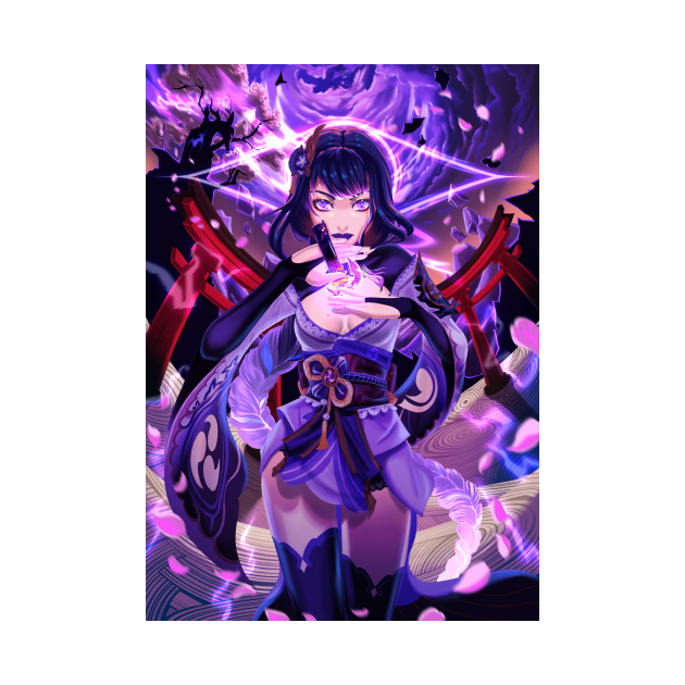 Raiden Shogun Ei - Genshin Impact - Raiden Shogun - Kids Hoodie | TeePublic