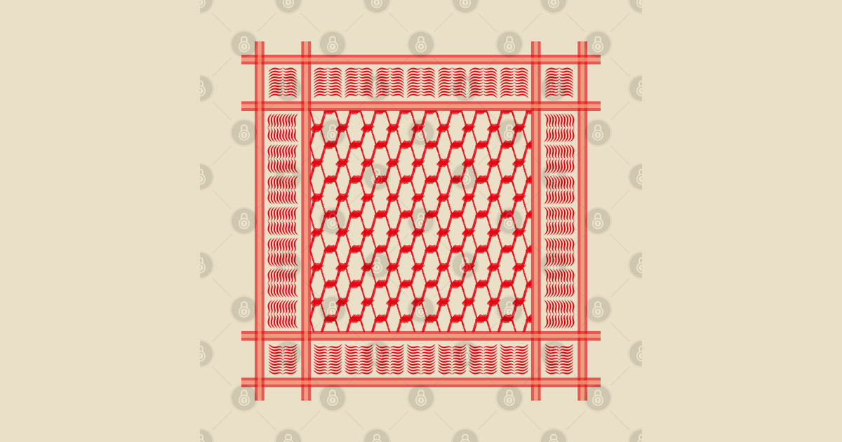 Kufiya Hatta Pattern,Free Palestine,Kufiya Hatta Pattern,Palestinian ...
