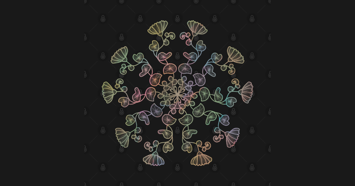 Elegant Vintage Botanical Vine Line Art - Botanical Line Art - T-Shirt ...