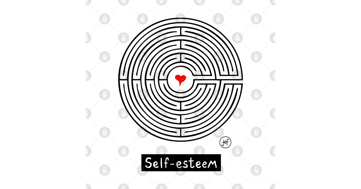 Self-Esteem - Self Love - T-Shirt | TeePublic