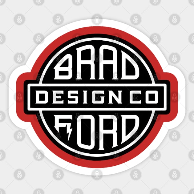 BRAD DESIGN CO - Designs - Sticker | TeePublic
