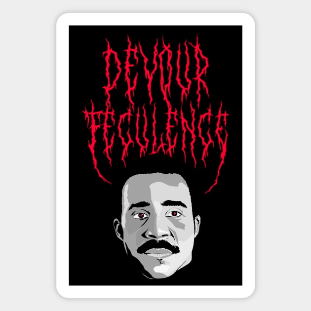 Devour Feculence (metal band logo) - Devour Feculence - Magnet | TeePublic