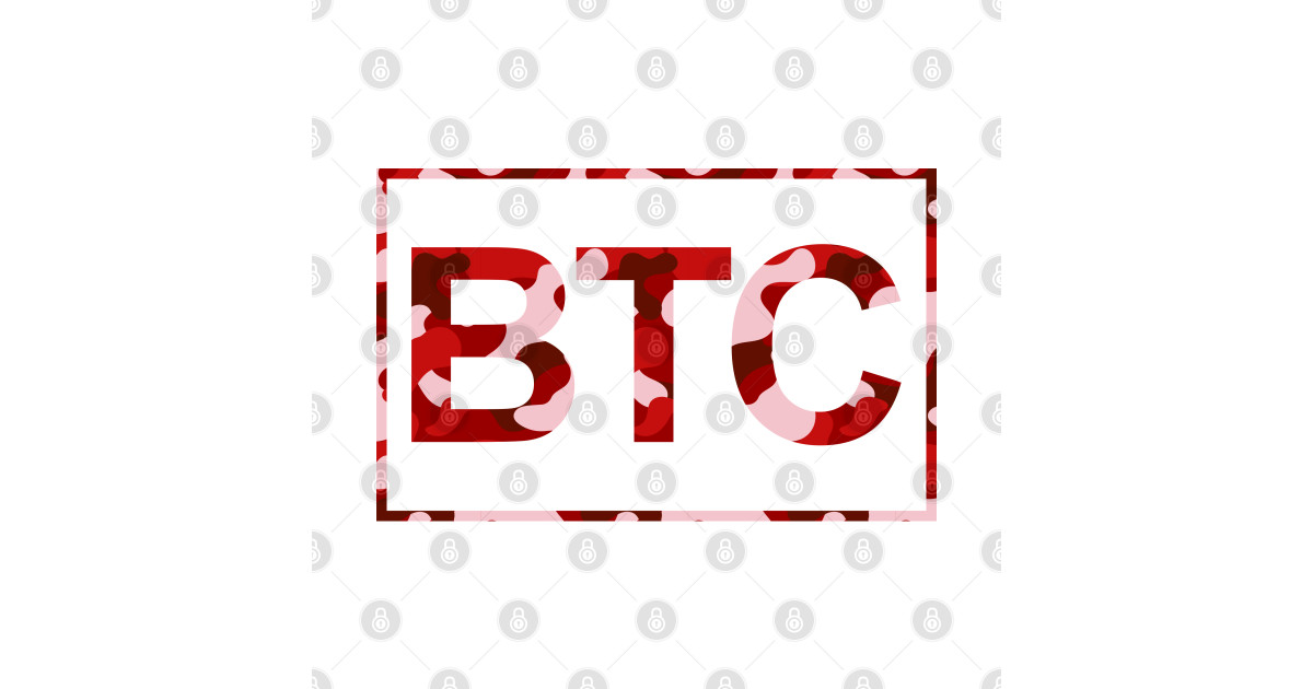 Bitcoin Red Camo - Bitcoin - T-Shirt | TeePublic