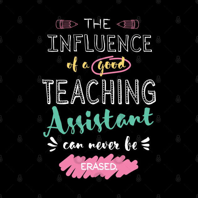 Teaching Assistant Appreciation Gifts - The influence can never be ...