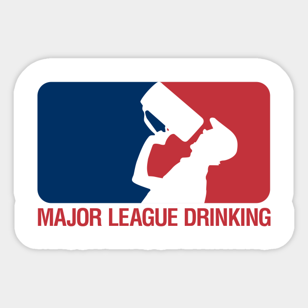 Major League Drinking (ZUN) - Touhou - Sticker | TeePublic