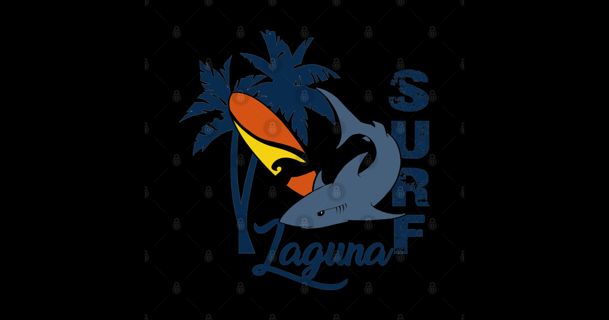 Surf Laguna - Surf - Sticker | TeePublic